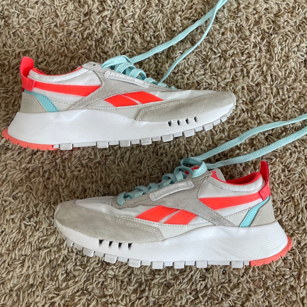 Women’s Reebok Pink And Blue Running Shoe - Gem